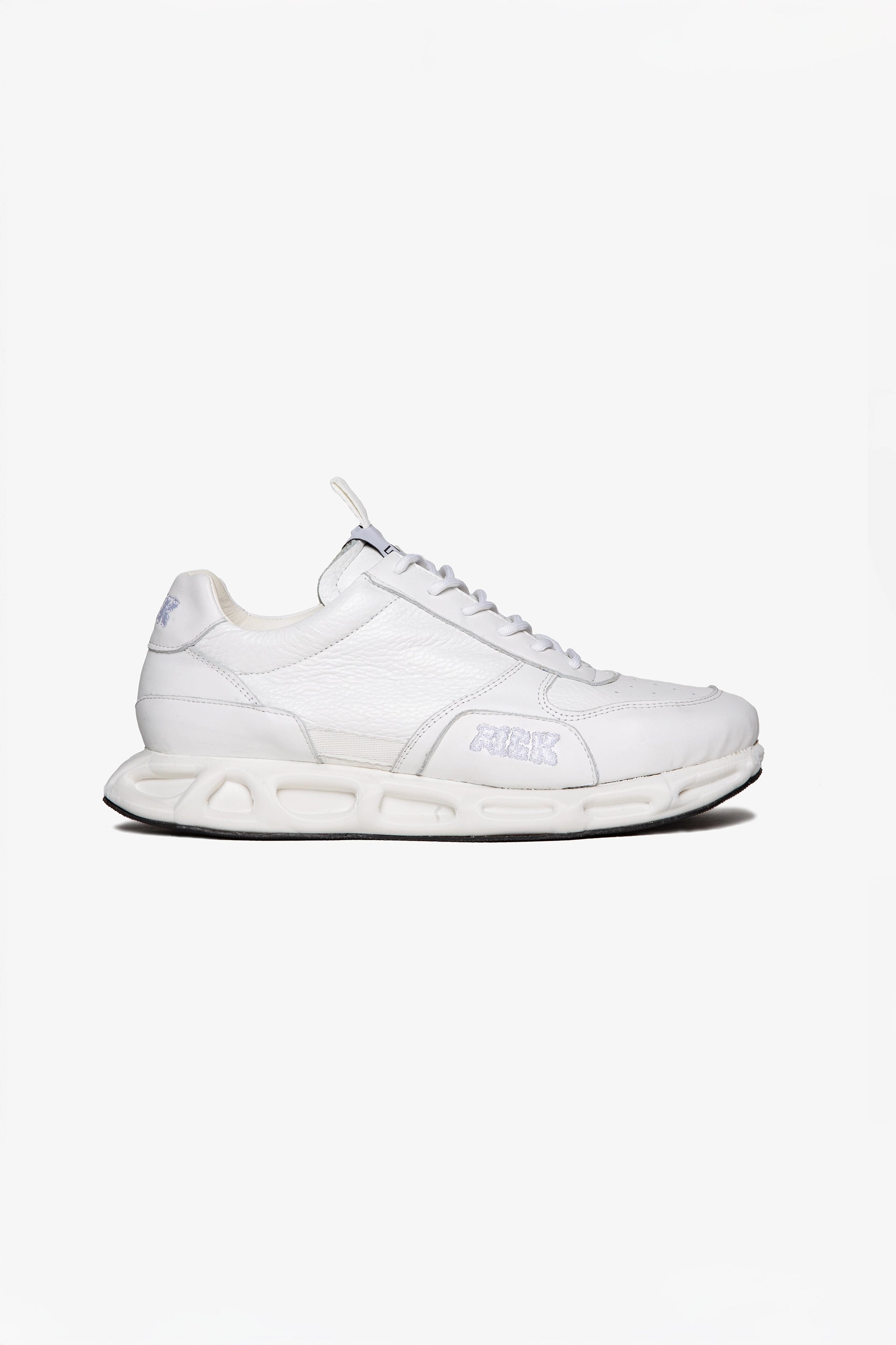 Volta White Leather - Bone System 3.0 White Sole – Fick Company